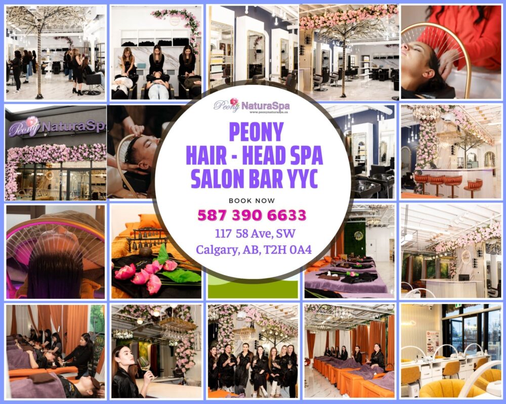 PEONY SALON BAR – HAIR SALON – JAPANESE HEAD SPA – NAI117 -58TH AVE, SW ...